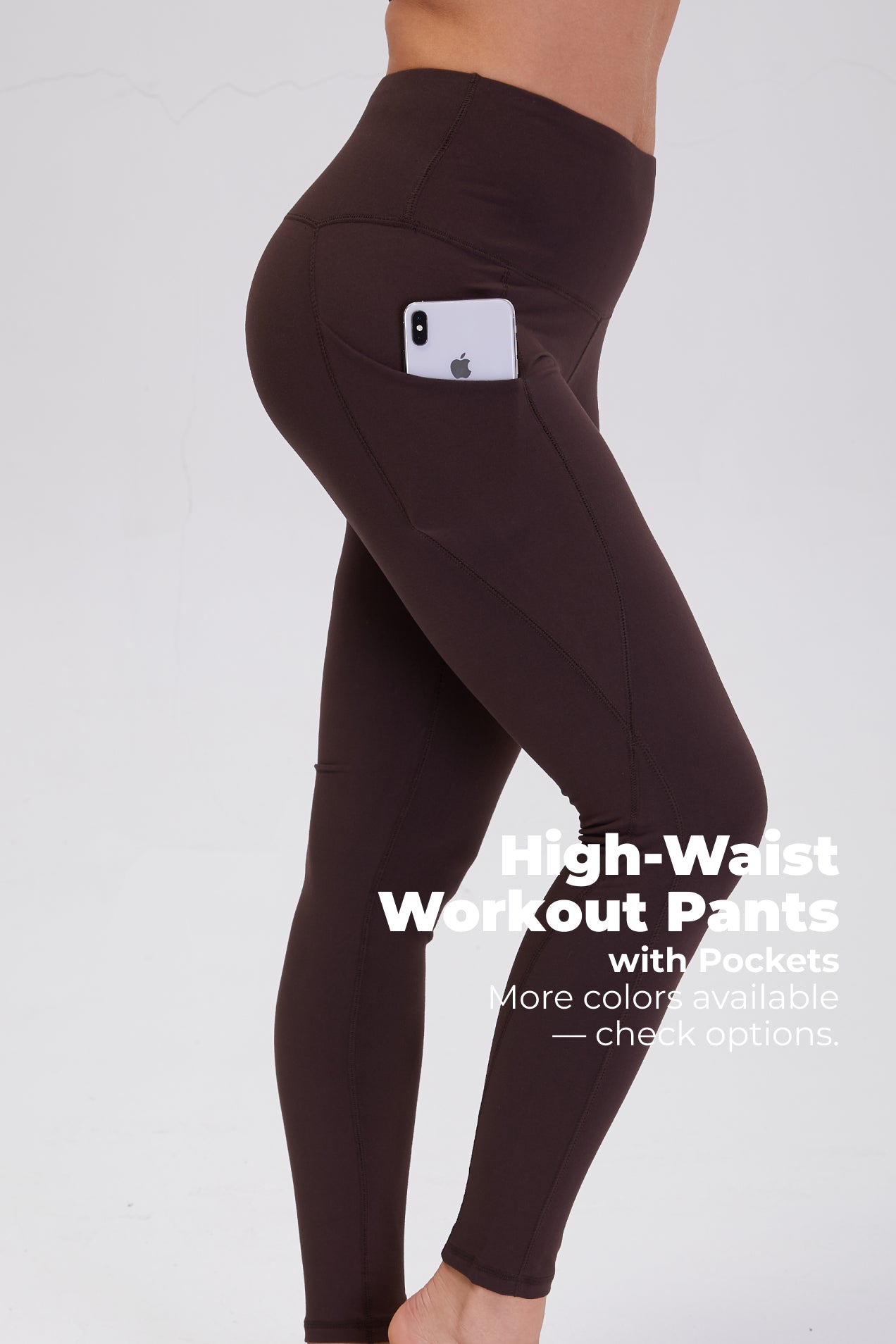 Compression Running Leggings Iniber Womens High Waist Yoga Pants, Soft ...